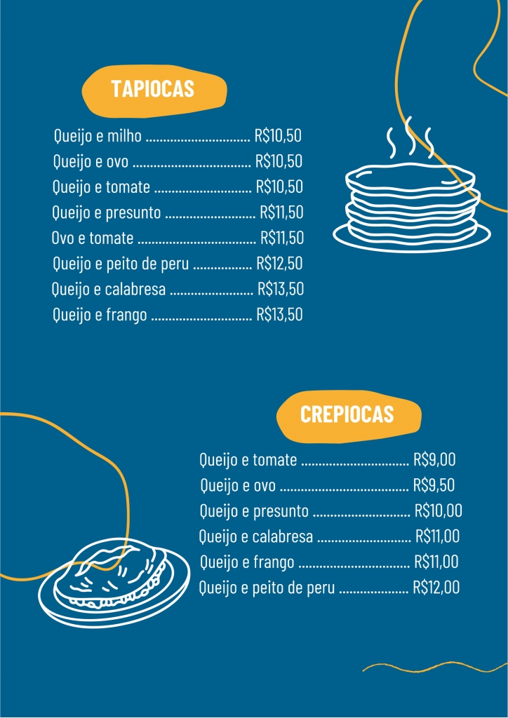 Cardápio Restaurante e Lanchonete - Fundação CELEPAR